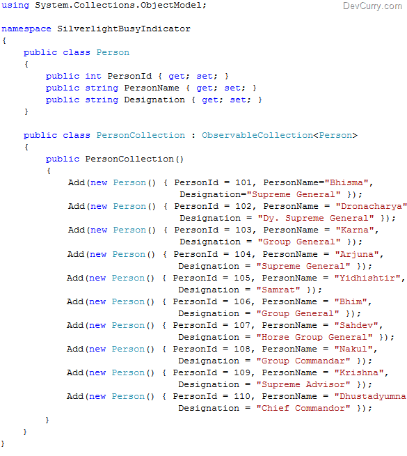 Silverlight 4 Using The Busy Indicator